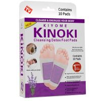 China 10 Pcs Per Box Ginger Salt Detox Foot Pads for Cleansing Feet and Enhancing Immunity for sale