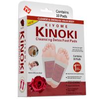 China 10 Pcs Per Box Ginger Salt Detox Foot Pads for Cleansing Feet and Enhancing Immunity for sale