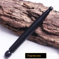 China Hand Carved Obsidian Massage Wand for Facial and Body Skin Massage For Commercial Home for sale