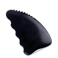 China Black Beauty Health Care Gua Sha Massage Tool for Facial Lifting and Skin Scraping for sale