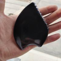 China Black Beauty Health Care Gua Sha Massage Tool for Facial Lifting and Skin Scraping for sale