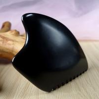 China Black Beauty Health Care Gua Sha Massage Tool for Facial Lifting and Skin Scraping for sale
