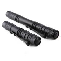 China Mini LED Penlight with Clip Class I Medical Instrument 2*AAA Battery Ergonomic Design for sale
