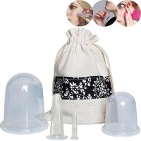 China 4pcs Facial Body Healthy Vacuum Suction Instrument for Face and Body Cupping Wellness for sale