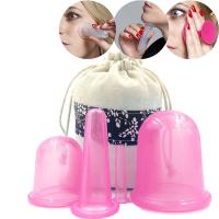 China 4pcs Facial Body Healthy Vacuum Suction Instrument for Face and Body Cupping Wellness for sale
