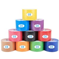 China Waterproof Kinesiology Tape 10cm 2.5cm 3.8cm 5cm 7.5cm for Preventing Muscle Strains for sale