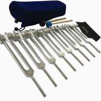 China 8 Piece Set of Chakra Tuning Forks for Sound Healing and Balancing Certification Other for sale