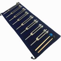 China 8 Piece Set of Chakra Tuning Forks for Sound Healing and Balancing Certification Other for sale