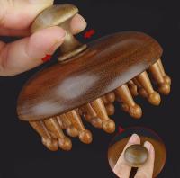 China Scalp Massager Brush for Hair Growth Wooden Wide Tooth Hair Brush 1 Year Shelf Life for sale