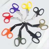 China Class I Tape Scissors Instrument 18.5cm Bandage Surgical Scissor for Kinesiology Tape for sale