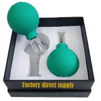 China Glass Cupping Massage Set for Face and Body 1 Year Shelf Life Anti-Cellulite Cups for sale