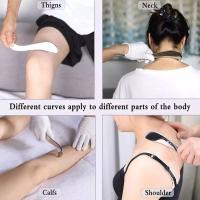 China Silver Muscle Scraper Massager Fascia IASTM Massage Tools for Targeted Muscle Therapy for sale