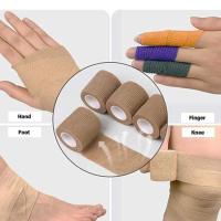 China 2.5cm/5cm/7.5cm/10cm Athletic Tape First Aid Tape for Sports Wrist Ankle Versatile Bandage for sale
