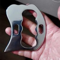 China Medical Grade Stainless Steel Gua Sha Muscle Massage Stick for Soft Tissue IASTM Therapy for sale