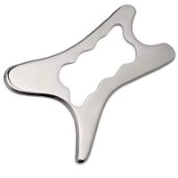 China Medical Grade Stainless Steel Gua Sha Muscle Massage Stick for Soft Tissue IASTM Therapy for sale