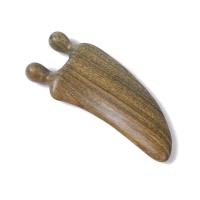China Guasha Wood Scalp Comb for Exquisite Massage Sandalwood Eye Brush for sale