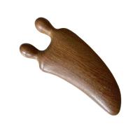 China Guasha Wood Scalp Comb for Exquisite Massage Sandalwood Eye Brush for sale