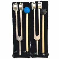 China Weighted Stainless Steel Tuning Forks for Ear Chakra Sound Healing and Energy Healing for sale