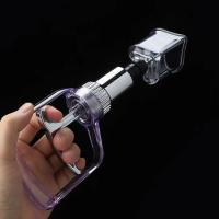 China Single Love Cupping Plastic ventouse Cups Vacuum massage hijama heart cupping th for sale