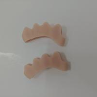 China Small Individual Silicone Toe Separator Economical and Breathable for Bunion Correction for sale