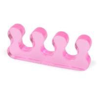 China Separate Toenail Polish with 2 Pairs Toe Separator Pedicure Easy to Clean Toe Spacers for sale