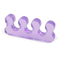 China Separate Toenail Polish with 2 Pairs Toe Separator Pedicure Easy to Clean Toe Spacers for sale