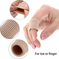 China Silicone Gel Toe Tube Cushion Non-toxic Corn Protection for Fingers and Toes Sleeves for sale