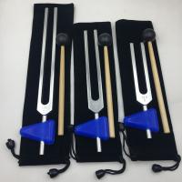 China 256 Hz Healing Tuning Fork Stainless Steel for Chakra Sound Therapy Treatment Kit for sale
