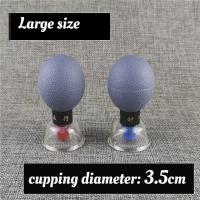 China 8 Piece Haci Cupping Sets Plastic Ventouse Cups for Magnetic Vacuum Therapy Massage for sale