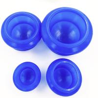 China Class I Silicone Custom Massage Anti Cellulite Cupping Kit 4 Pieces Shelf Life 1 Year for sale