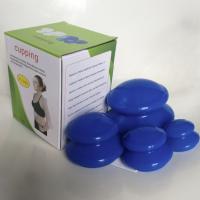 China Class I Silicone Custom Massage Anti Cellulite Cupping Kit 4 Pieces Shelf Life 1 Year for sale