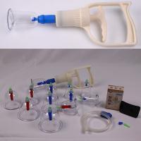 China Transparent ABS Material 12-Piece Vacuum Therapy Cupping Set for Whole Body Massager for sale