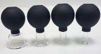 China Class I Glass Silicone Jars Cupping Therapy Set for Face Skin Lift Certification Other for sale