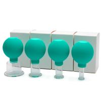 China Chinese Medicine Apparatus Facial Cupping Therapy Set 4pcs Kit with 1 Year Shelf Life for sale