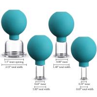 China Chinese Medicine Apparatus Facial Cupping Therapy Set 4pcs Kit with 1 Year Shelf Life for sale