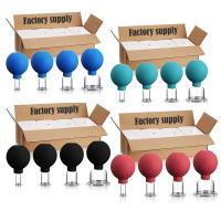 China Chinese Medicine Apparatus Facial Cupping Therapy Set 4pcs Kit with 1 Year Shelf Life for sale