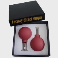 China Professional Grade Glass Facial Cupping Set for Eyes Face and Body Vacuum Massage Cups for sale