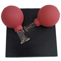 China Professional Grade Glass Facial Cupping Set for Eyes Face and Body Vacuum Massage Cups for sale