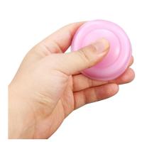 China Healthcom 12pcs Pink Silicone Cupping Sets for Face and Body Massage Suction Therapy for sale
