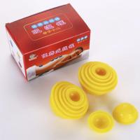 China Source Cupping Professional Silicon Hijama Cupping Set Face Silicone Cups Set of 12pcs for sale