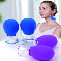 China 2cm Cupping Silicone Supplies for Facial Ventouse Vacuum Therapy for sale
