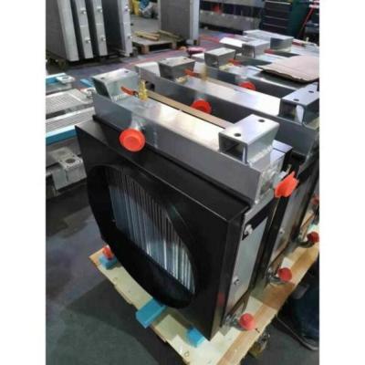 China Integrated Pre Assembled Aluminum Diesel Engine Heat Exchanger Plate Fin Cooler Assembly for sale