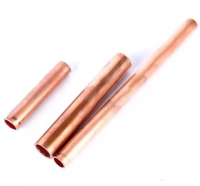China Non Alloy C12000 Refrigerator Copper Pipe Washed Surface for sale