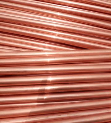 China Thread Brass Pure Copper Ac Condenser Tube For Freezer for sale