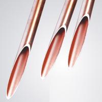 China Solar Equipment Internally Grooved Copper Tubes	 Washed Surface for sale