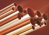 China JISH3300 Straight Copper Tube , CU DHP Air Conditioning Pipe for sale