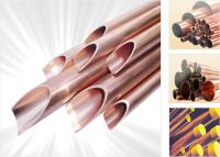 China JISH3300 Straight Copper Tube , CU DHP Air Conditioning Pipe for sale