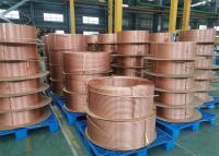 China Inner Grooved Ac Copper Pipe Soft Annealing  ISO45001 certificated for sale