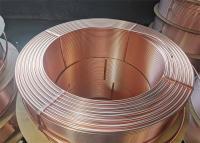 China EN12735 Inner Grooved Copper Tube , OD 9.52MM Heating And Cooling Pipes for sale