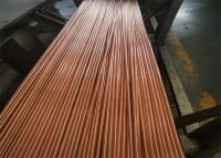China Transense Straight Copper Tube , EN12735 Copper Pipe For AC for sale